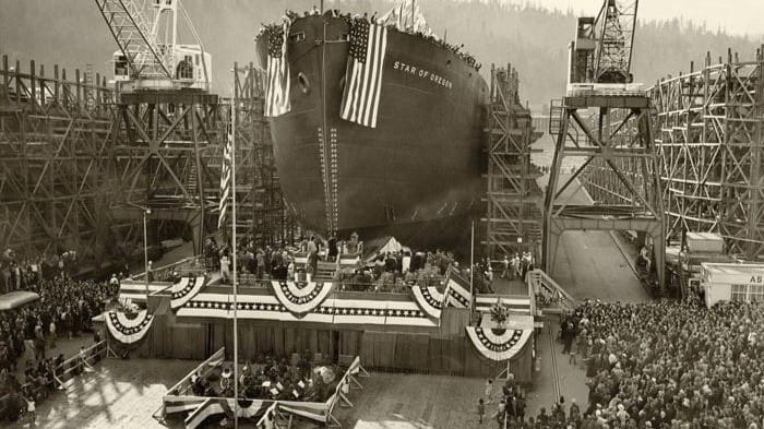 Sunday History: Liberty Ships, when the U.S. Built Ships In Under 5 Days.